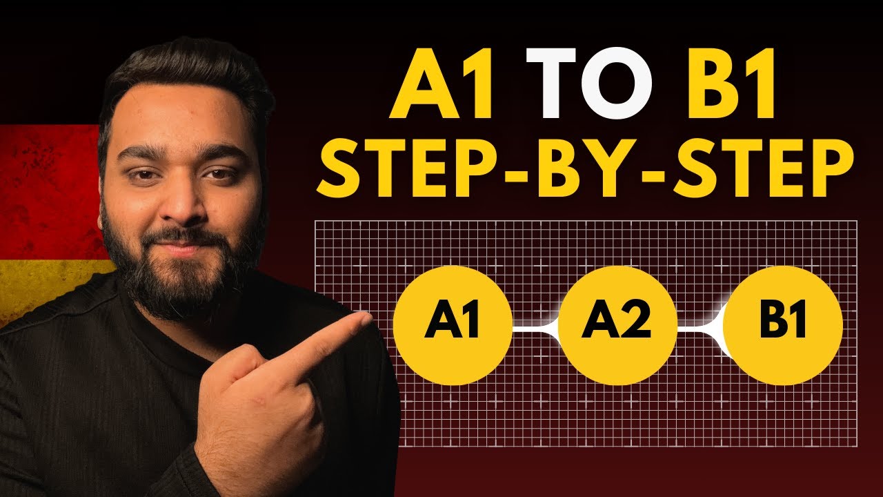 From A1 to B1 German: The ONLY Study Plan You Need (Copy This)