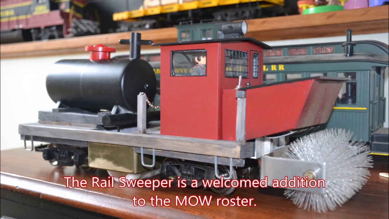G Scale Rail Sweeper