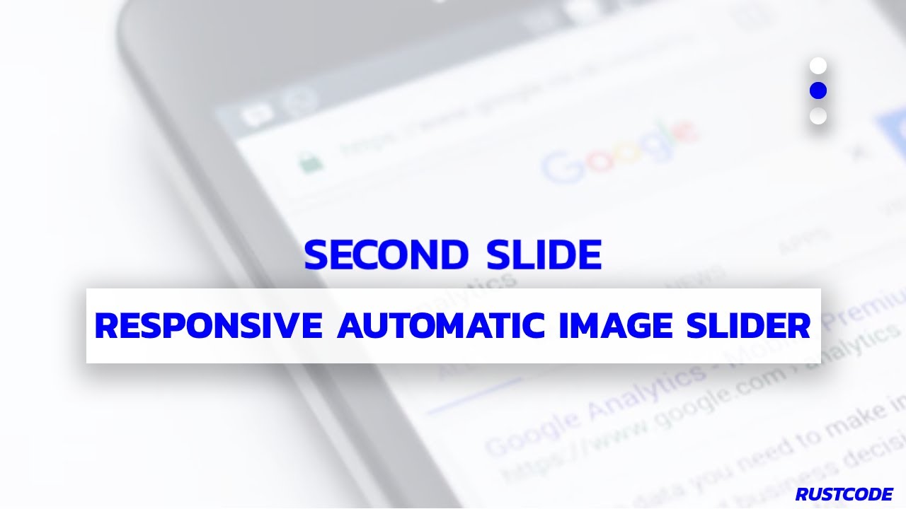 Responsive Automatic Image Slider | HTML, CSS And JavaScript