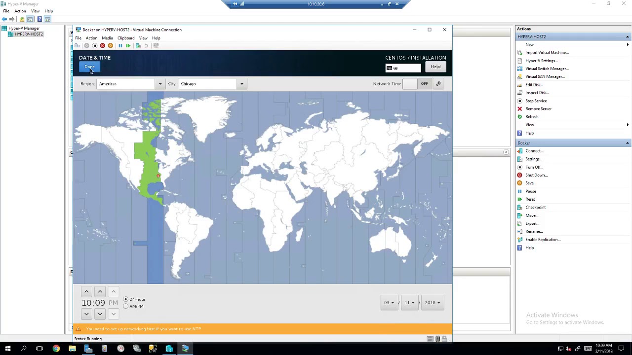 Docker Part 2: Installing CentOS