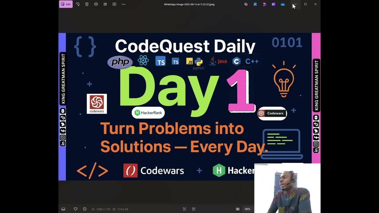 Start This Daily Coding Habit (Day 1 Challenge)