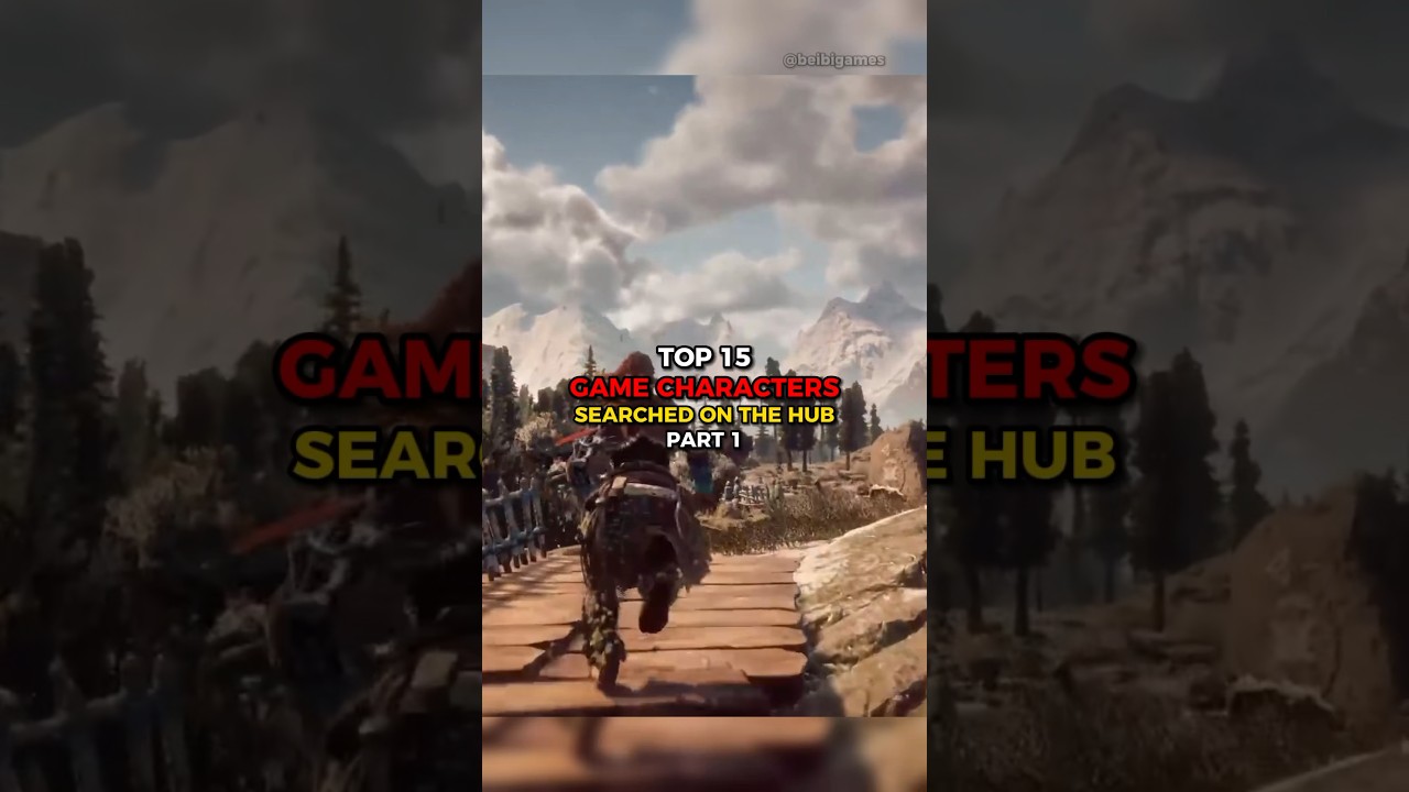 Top 15 Game Characters Searched on the Hub | Part 1