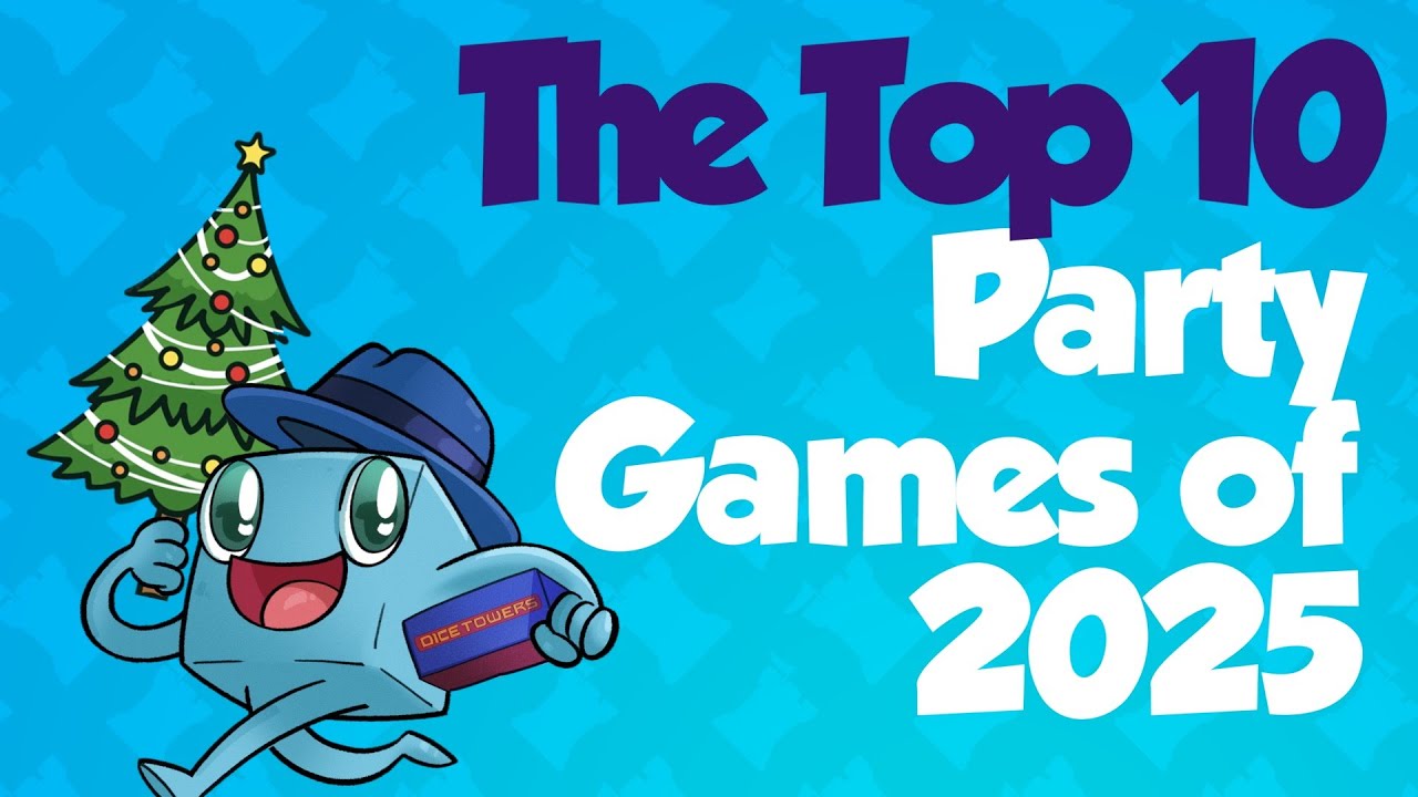 Top 10 Party Games of 2025 - with Tom Vasel