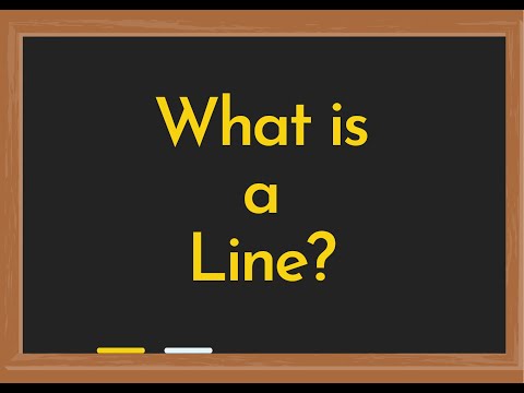 What Is A Line?