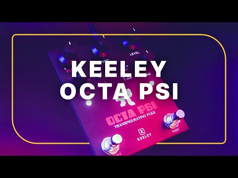 Keeley Octa Psi Transfigurating Fuzz 2024 - Black | Reverb