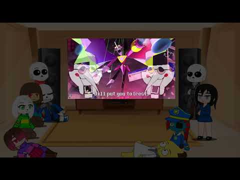 Glitchtale reacts to Spamton