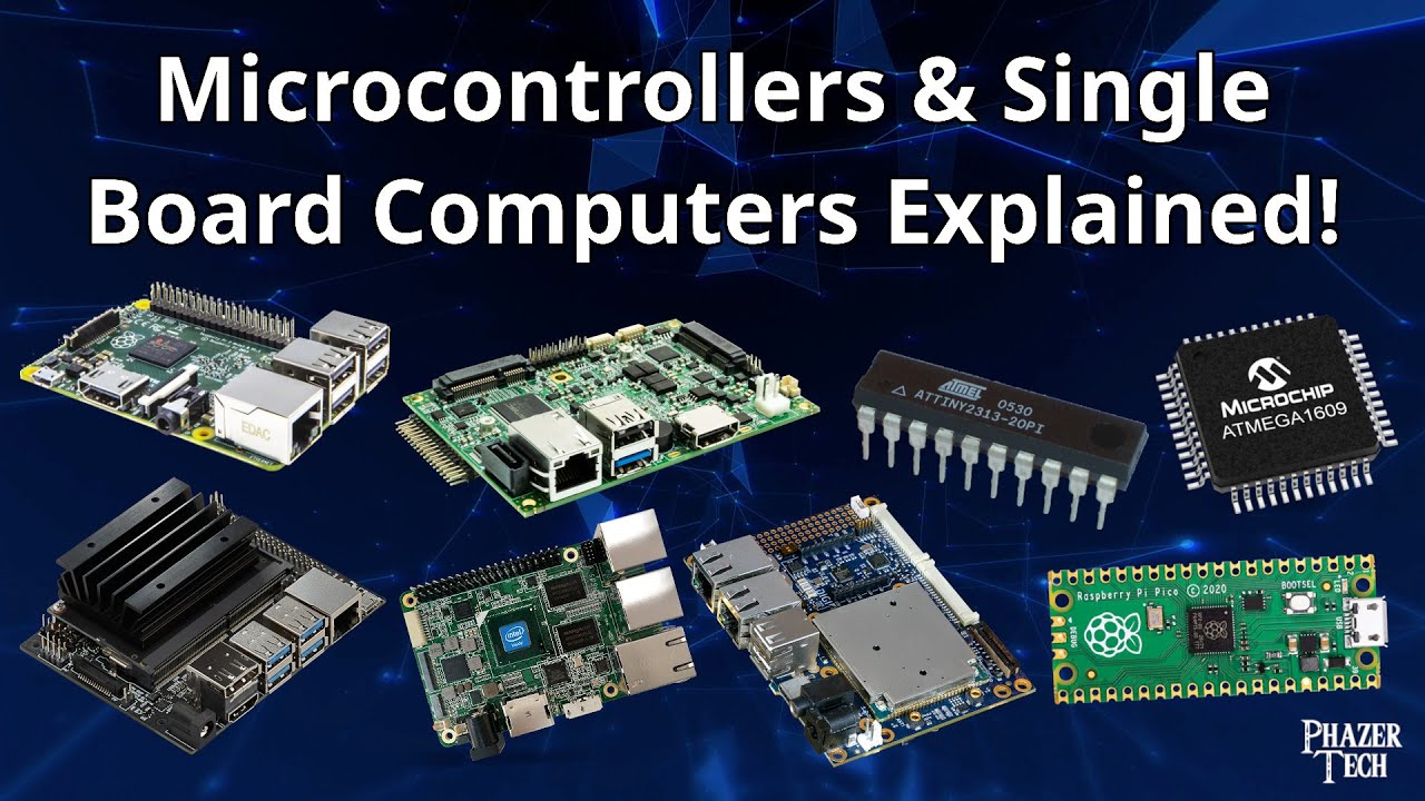 Embedded Systems, Microcontrollers, & Single Board Computers - General Overview & Their Applications
