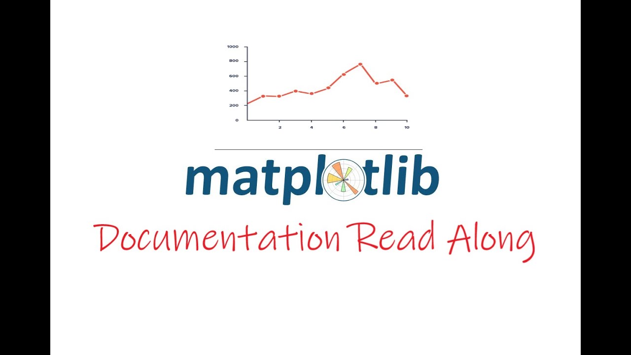 Python Matplotlib | Read Along Documentation With Me | Part - 1 | Usage Guide