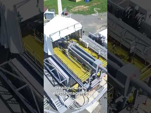 Electromagnetic Railgun Cannon: Speeds of up to Mach 7!