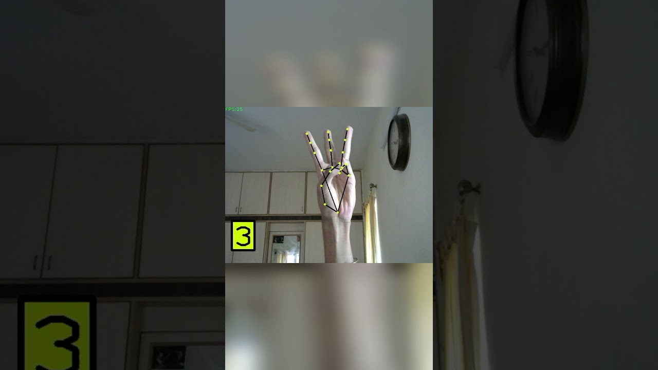 Gesture control with python(code in description)