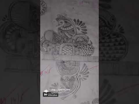 pencil art simple mango design for shoulder start mhandi design from#asha simple art