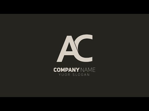 Sleek AC Letter Logo Design | Adobe Illustrator Tutorial