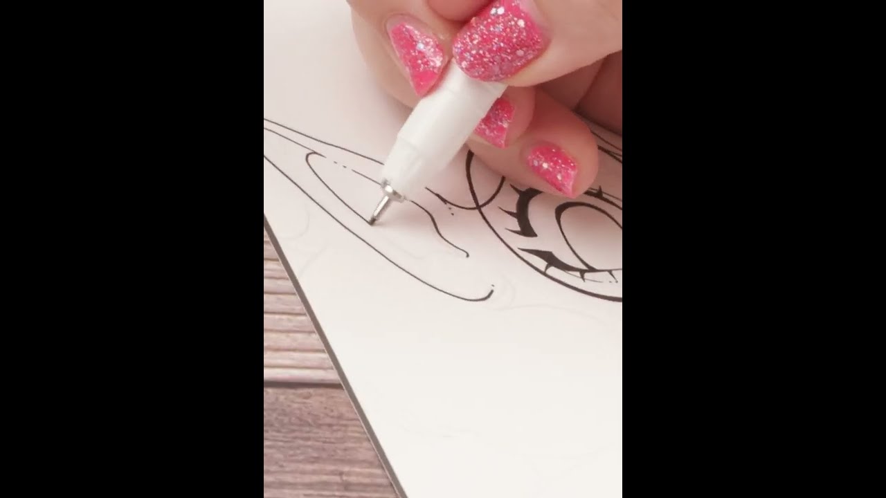 Drawing Willow from The Owl House