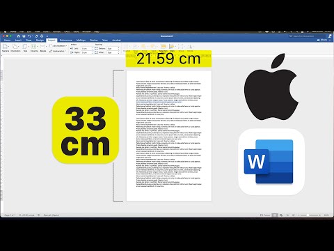 Tamaño "Oficio" en Microsoft Word para Macs