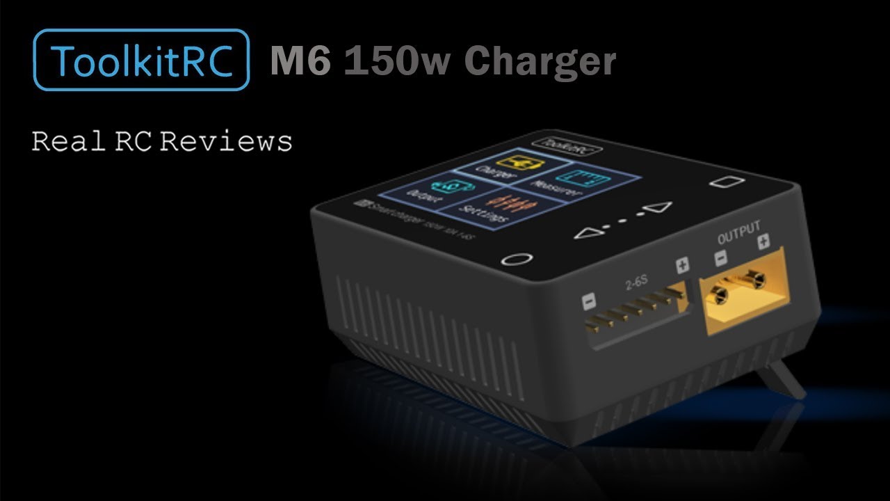 ToolKit RC M6 150w Charger Review | World's Smallest Charger | Real RC Reviews