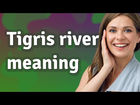 Tigris river | meaning of Tigris river