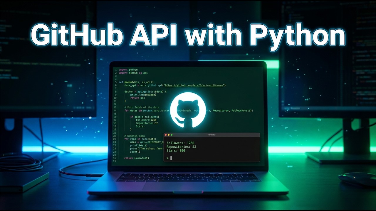Build an AMAZING GitHub Profile Viewer with Python