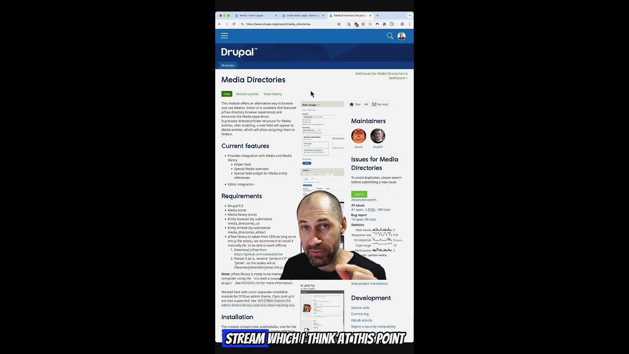 Using Media Directories module in Drupal