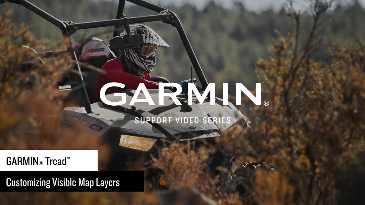 Support: Map Layers on the Garmin Tread™