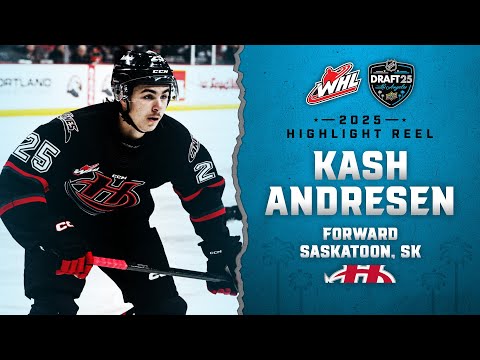 Kash Andresen - 2025 NHL Draft Highlight Reel