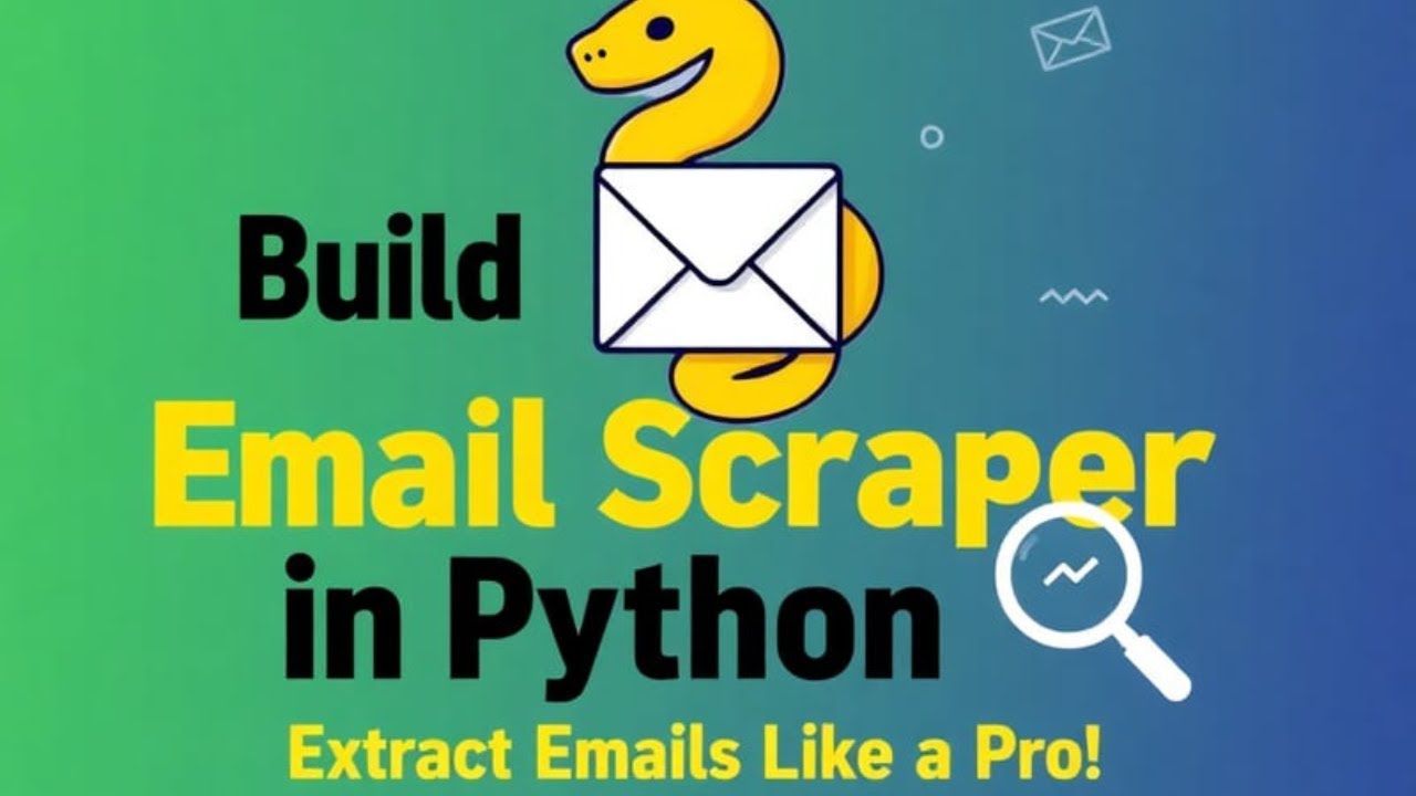 Build an Email Scraper in Python 🐍📧 | Extract Emails Like a Pro!