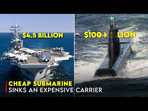 How Could a $100 Million Swedish Submarine ‘Sink’ a $4.5 Billion US Aircraft Carrier?