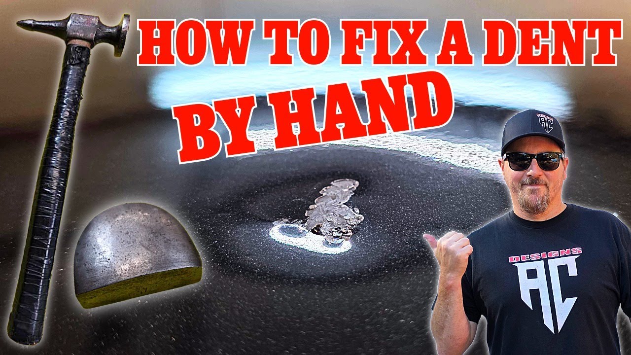 How To Remove a (Dent) From Your Car With A (Hammer & Dolly) DIY