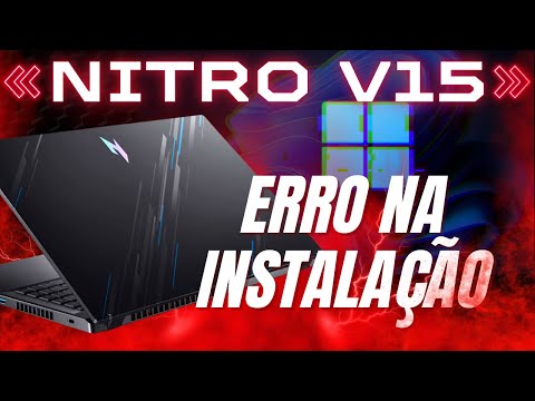 How to Format and Install Windows 11 Acer Nitro V15 + Drivers and Solve Formatting Problems