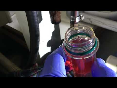 Changing Racor Inline Fuel Filter (S2502, S2501, 10 micron)