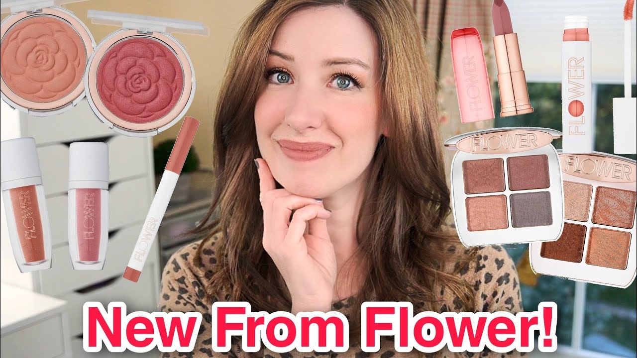 I Tried NEW Flower Beauty Makeup!
