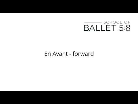 How to Pronounce Ballet Terms | En Avant