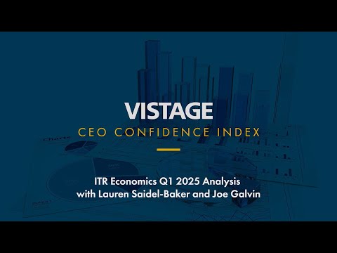 Uncertainty Returns CEO Confidence to Pre-Election Levels | Vistage & ITR Economics