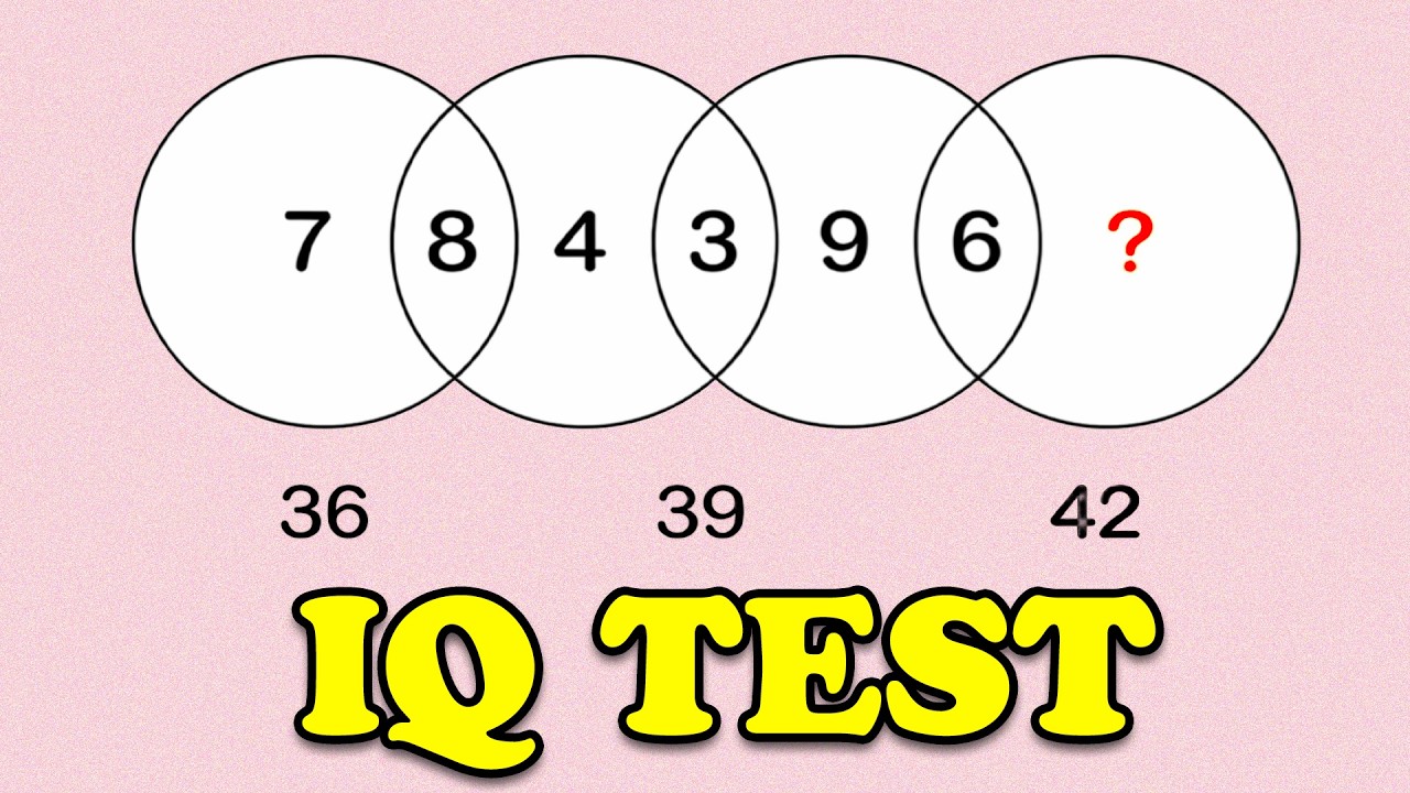IQ Test Challenge | Missing Number Puzzle Explained