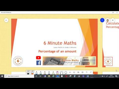 Percentage of an amount