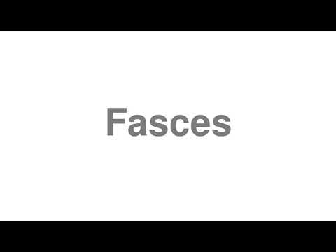 How to Pronounce "Fasces"