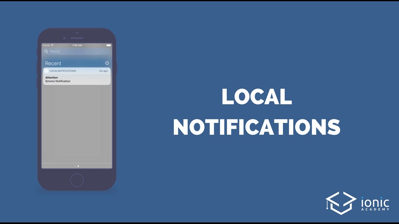 How to send Ionic Local Notifications (Schedule, Payload and Callback)