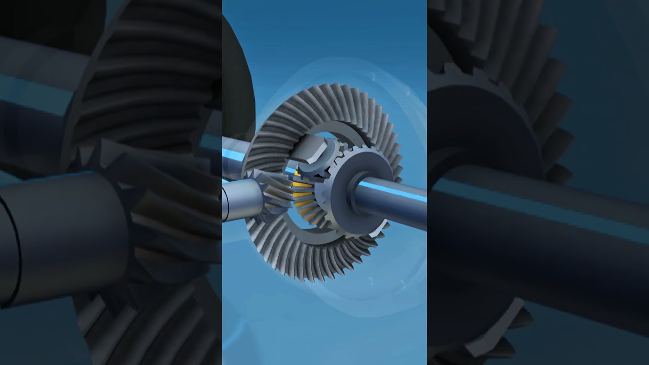 How a Car Differential Gear Works