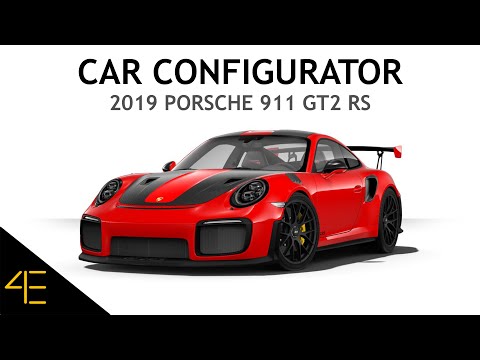 Customizing a 2020 Porsche 911 GT2 RS - CAR CONFIGURATOR