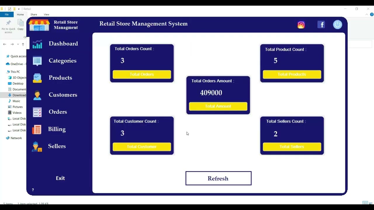 C# Full Project Tutorial(Retail Store Management System) using MYSQL With Source Code