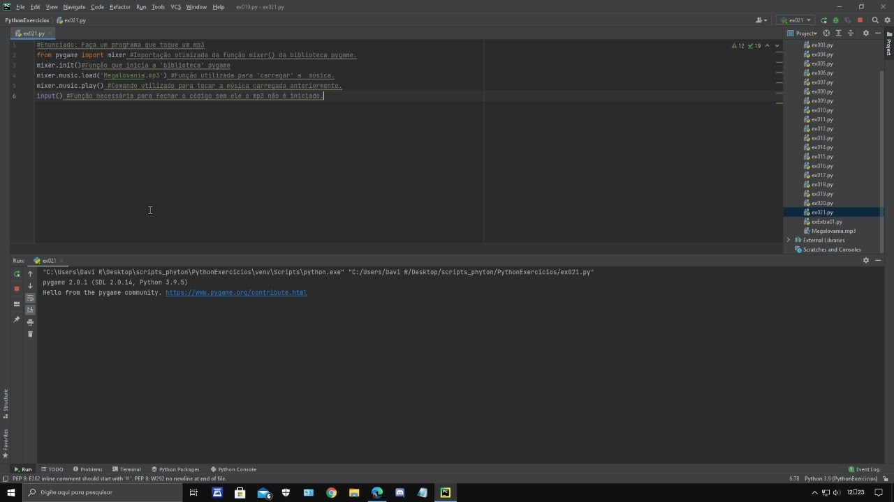 Mp3 in python | Mp3 no python