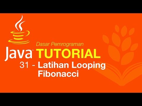 Learn Belajar Java Dasar 31 Latihan Looping deret Fibonacci - Mind Luster