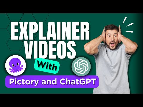 Create And Edit An Explainer Video With Pictory And ChatGPT!