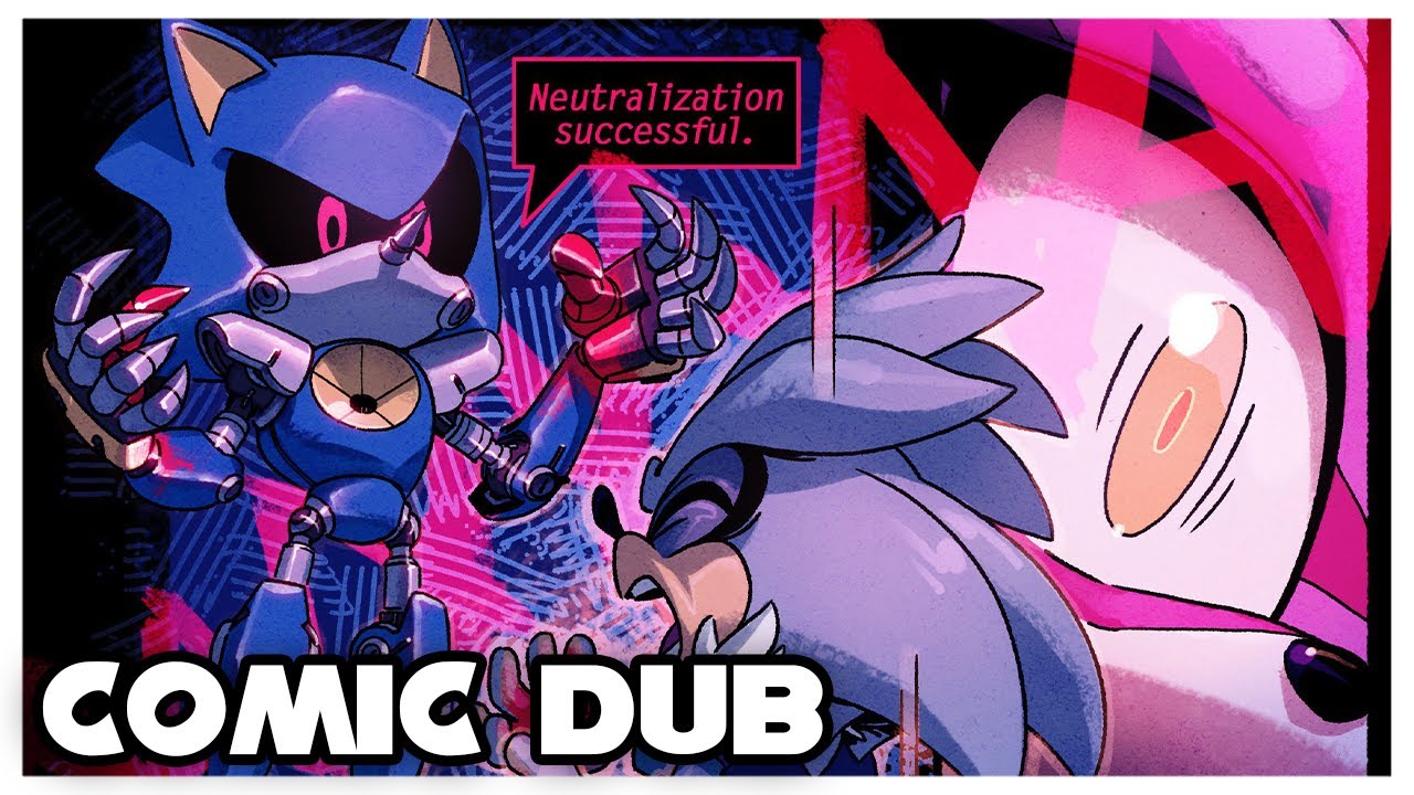 METAL SONIC DEFEATS SILVER!? [COMIC DUB]