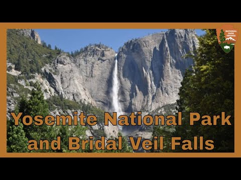 Yosemite Bridal Veil Falls - Yosemite, California