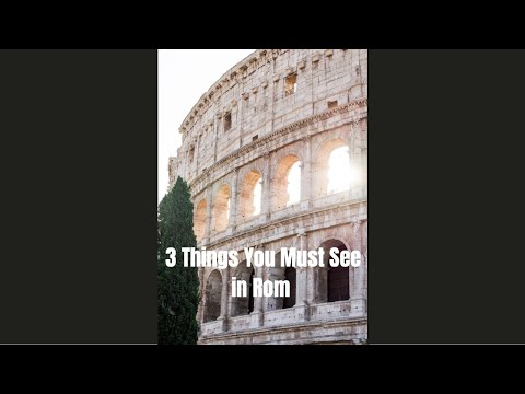 3 Things You Musst See in ROM / ITALY / #shorts