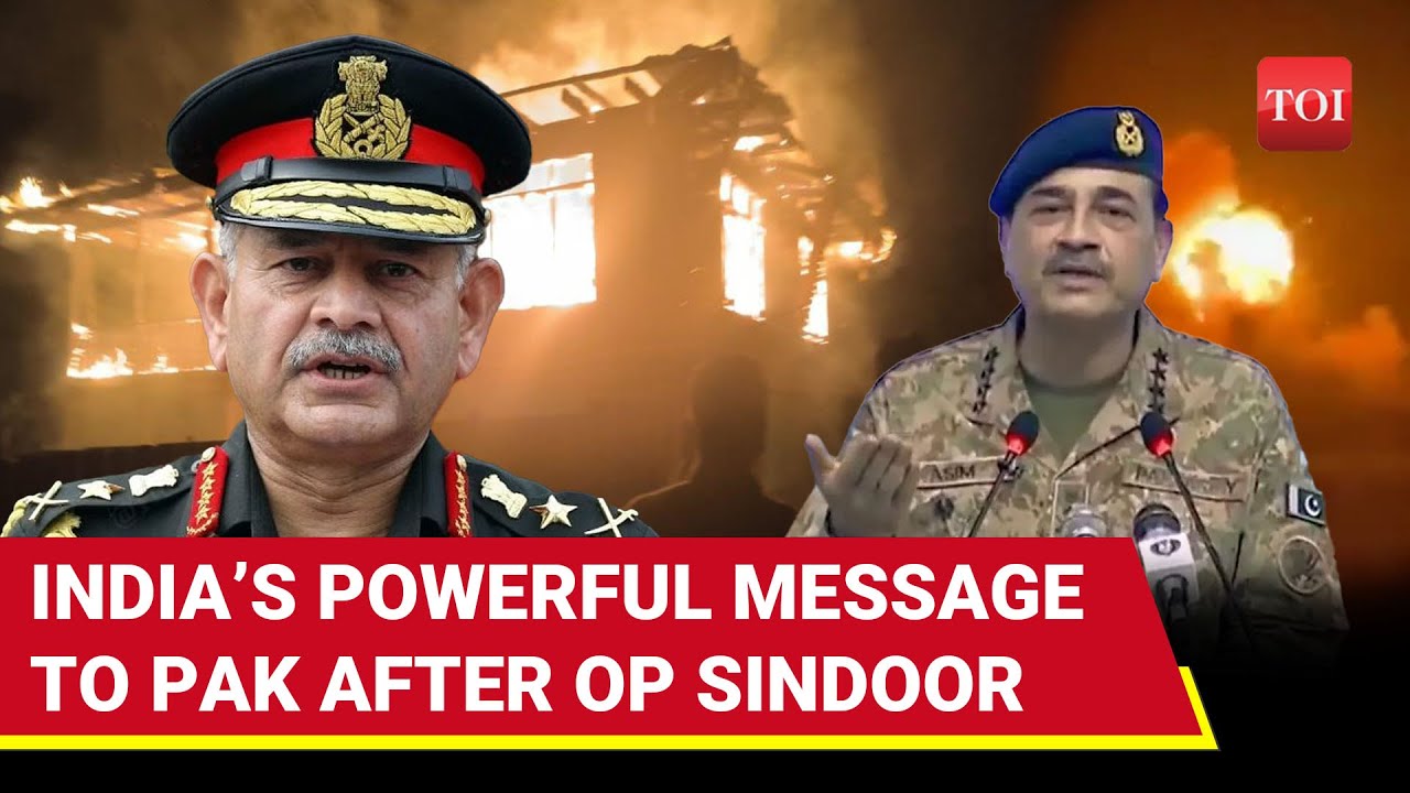 'If Asim Munir Again...': India's ROARING Message To Pakistan After Operation Sindoor | FULL UNCUT