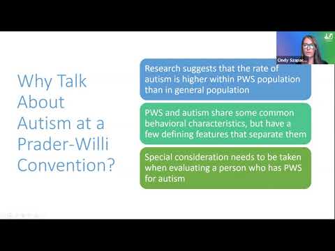 Understanding Prader Willi Syndrome & Autism