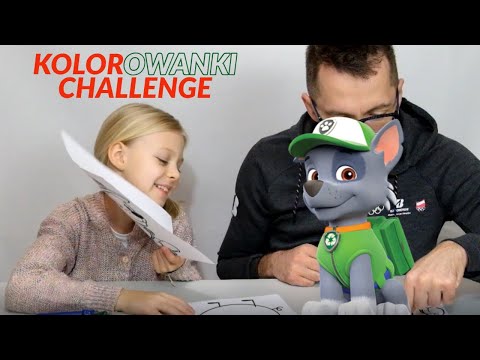 Kolorowanki Challenge ! Peppa / Sonic / Kraina Lodu / Psi Patrol