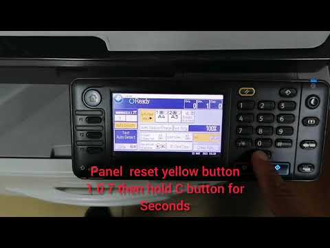 SC 551-552 RICOH MP2501/2001 RESET