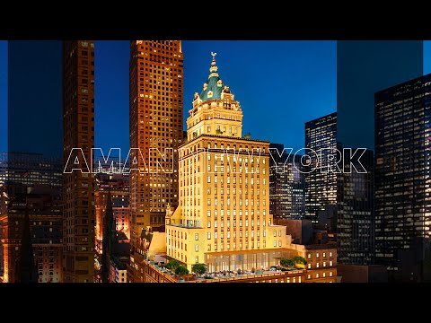 Aman New York Best Hotel in New York Manhattan Synonym of Ultra Luxury